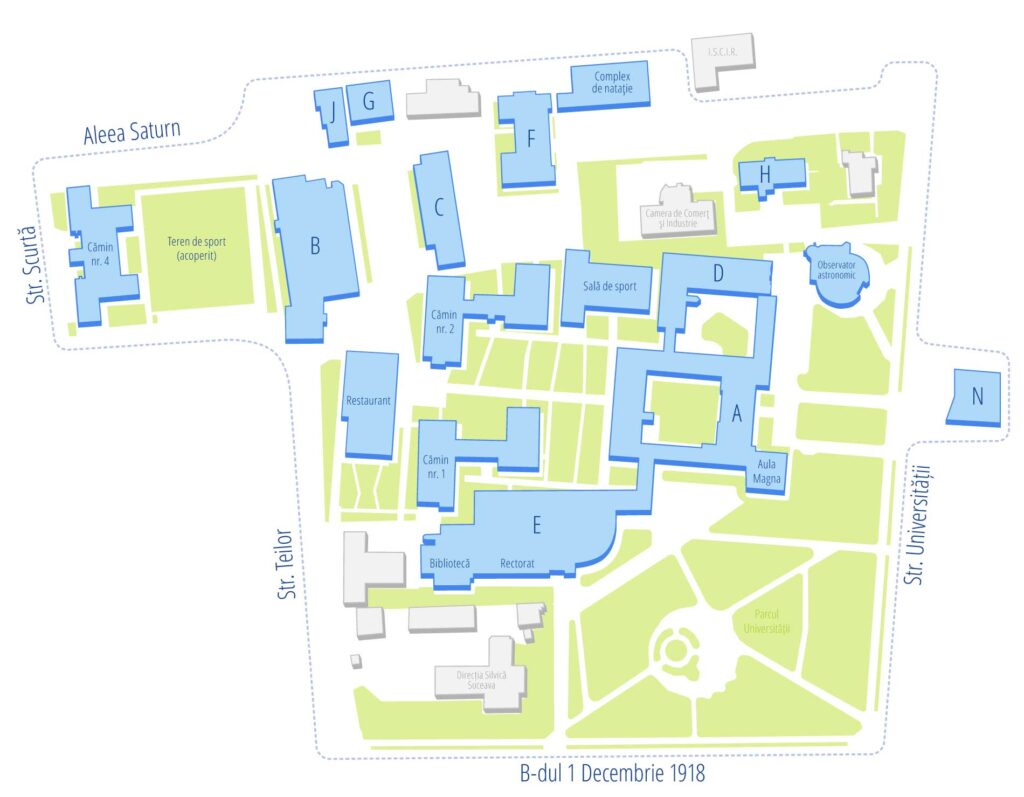 Campus USV - Facultatea de Drept și Științe Administrative